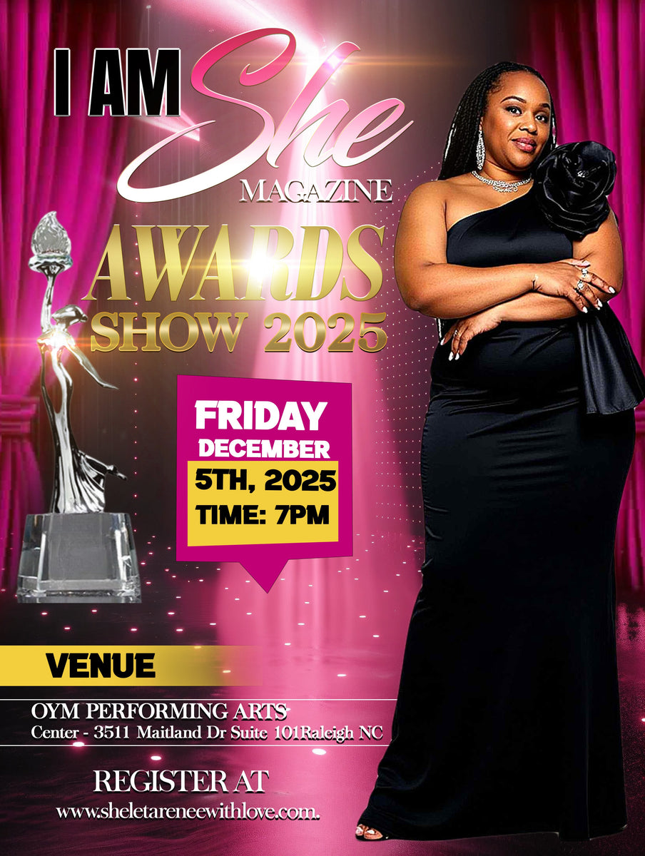 I AM SHE Magazine Woman of the Year 2025 – SHELETA RENEE